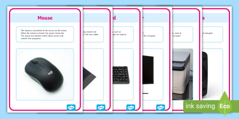 KS2 Computing Vocabulary Definition Posters
