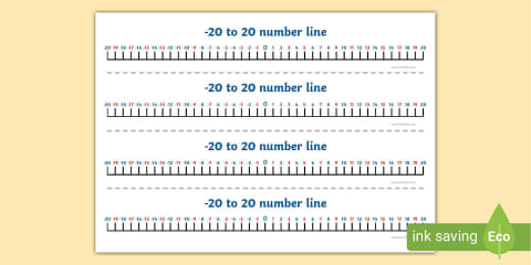 Numbers 0 to 200 Number Line