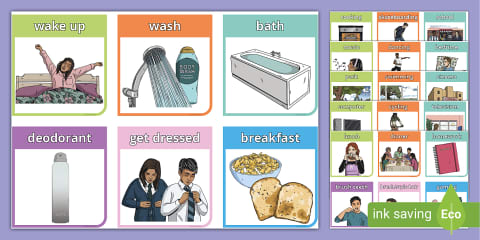 Twinkl Symbols: Mealtime Visual Timetable