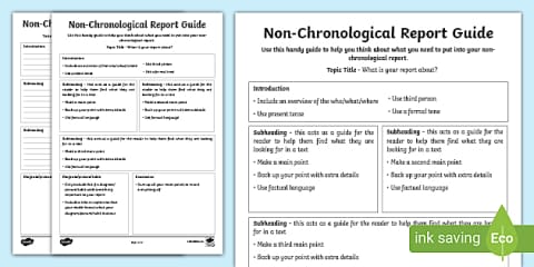 Writing a Non-Chronological Report Lesson Pack
