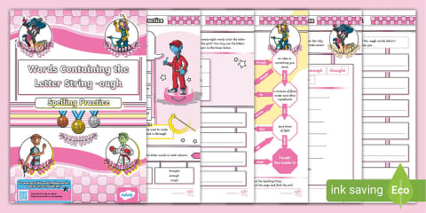 Year 6 Superhero Themed Spelling Menu Pack