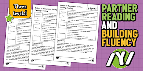 Partner Reading and Building Fluency - /KS/