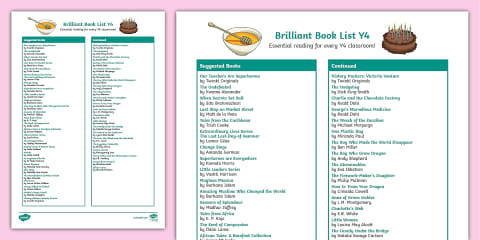 Year 2 Book List | Year 2 Reading Books