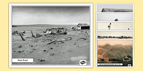 Fourth Grade The Great Depression PowerPoint & Google Slides