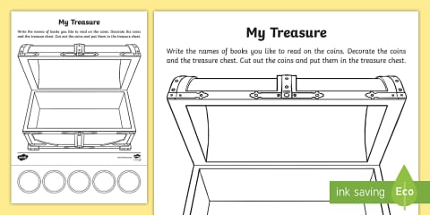 Find Your Treasure Worksheet