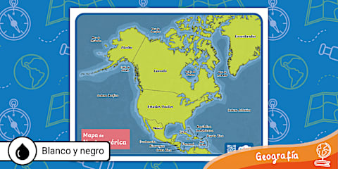 Ficha de actividad: Países de América del Norte