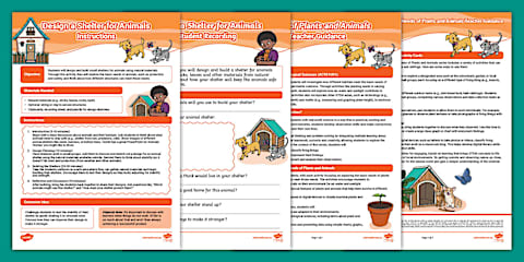 Design and Build a Shelter STEM Activity