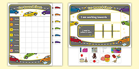 Monster Truck Reward Chart