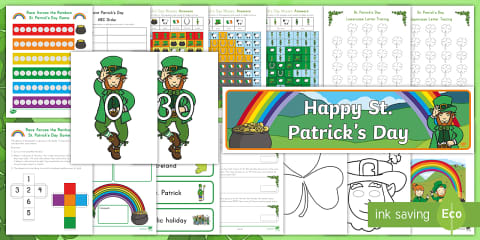 St. Patrick's Day Mosaic Activity | Arts & Crafts