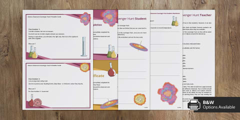 Science All About Me Worksheets