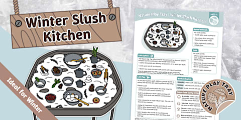 Ages 2-3 Explore and Play Tray: Autumn Sensory Kitchen