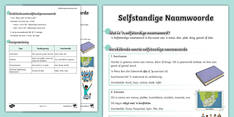 Soek die Woordsoorte Aktiwiteitsblad Intermediêre Fase