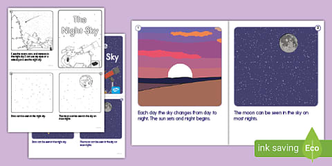 First Grade Objects in the Sky Day and Night: Earth's Rotation ...