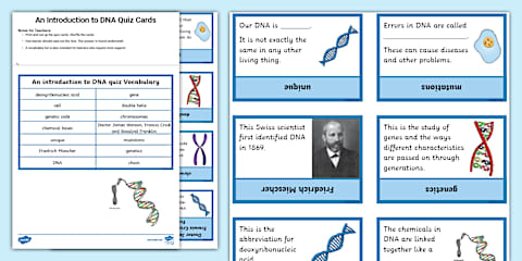 An Introduction to DNA PowerPoint