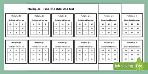 Coconut Multiples Maths Game KS2