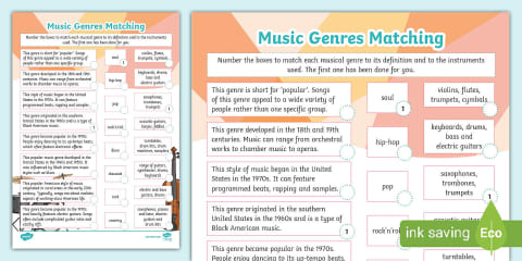 Music Challenge Cards - Years 3-4 - Music - The Arts