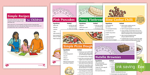 Let's Cook Together Recipe Booklet