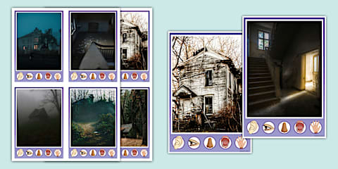Describe the Haunted Forest Worksheet