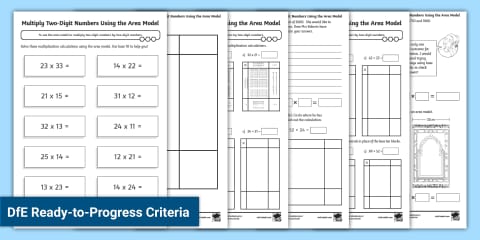 Area Model Strategy for Multiplication Teacher Guide
