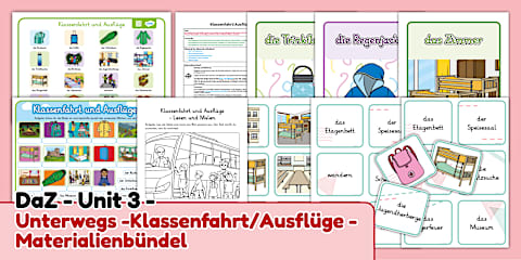 DaZ - Unit 3 - Unterwegs - Uhrzeiten/Fahrpläne - Stunde 4 ...