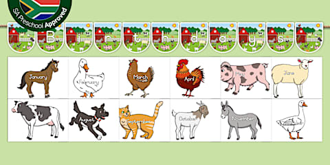 Farm-Themed Classroom Display Pack