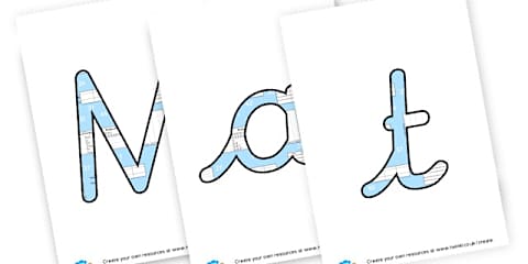 Maths Learning Wall Display Banner