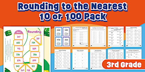 Rounding Rule Stem Sentence Prompt Activity Cards