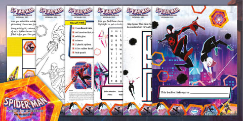 Spider-Man™: Counting by 2, 5, and 10 Dot-to-Dot Math Activities