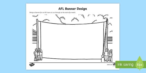 Footy Colours Day Team Supporter Editable Posters