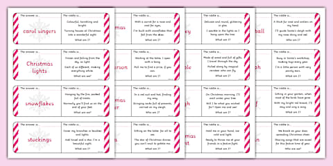 Nativity Interactive Bingo Game