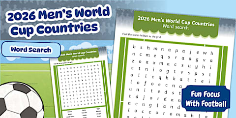 Men's World Cup Football Icons Mindfulness Colouring Pages