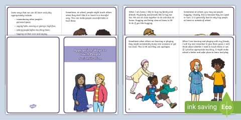 Keeping My Hands to Myself Social Scenario PowerPoint