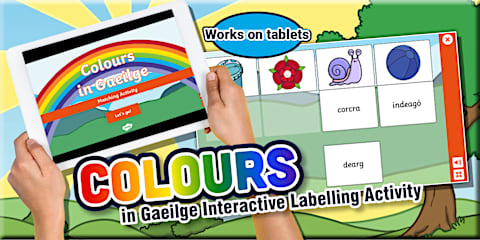 Clothing Gaeilge to English Matching Worksheet