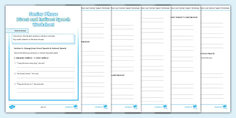 Senior Phase - English - Concord - Worksheet (CAPS Aligned)