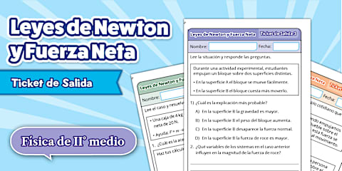Carteles: Las Leyes de Newton