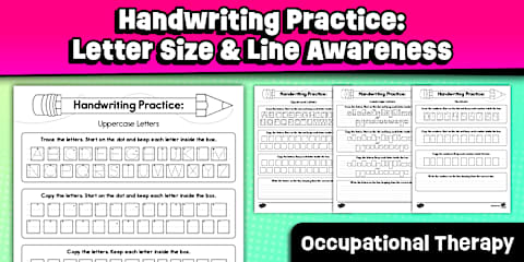Dyslexia Handwriting Practice | Lowercase Letters and CVC Words