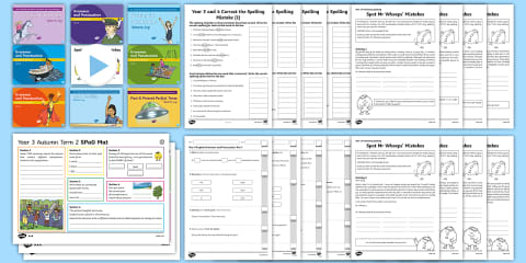 Year 3 Semester 1 Spelling Assessment