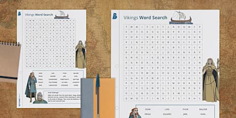 Viking Wordsearch