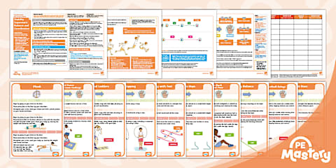 PE Mastery: Year 5 Gymnastics Travelling and Jumping Lesson 3 ...