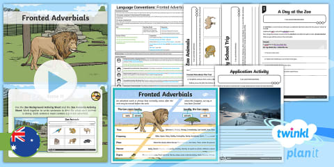ESL Adverbial Phrases of Place Lesson [Kids, A2]