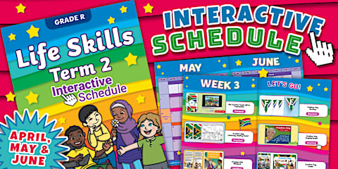 Teacher Grade R - LS- Term 3 - Life Skills Interactive Calendar Term 3 ...
