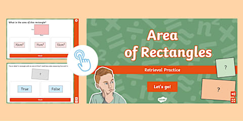 Level 3 Area: Use Multiplication to Calculate the Area of a Rectangle ...