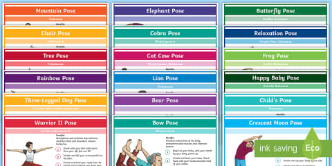 Fitness Circuit Station Challenge Cards