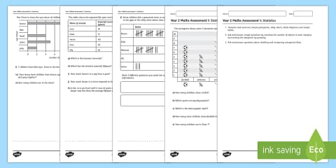 Year 2 Statistics Assessment Sheet