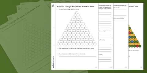 Pascal's Triangle - Yang Hui Triangle Rich Task