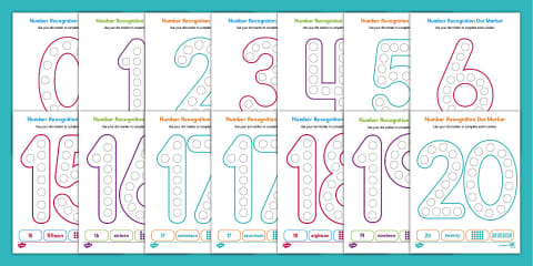 Letter Recognition Alphabet Dot Marker Activity
