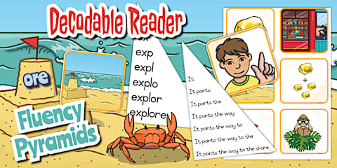 Foundation Phase Phonics - ow, oe Decodable Readers - Flashcards: The ...