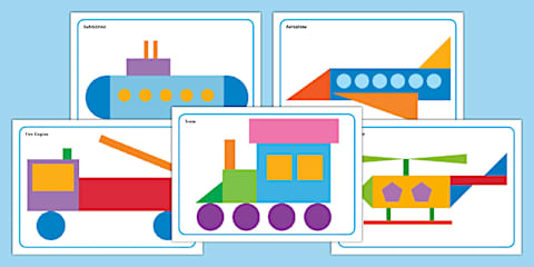 2D Shapes Robot Activity