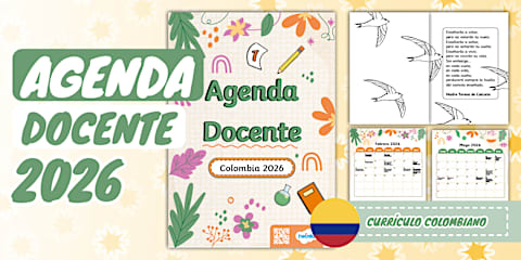 ESL Teacher Planner Agenda - Agenda docente en inglés 2026