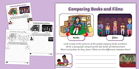 Book and Movie Comparison Worksheet